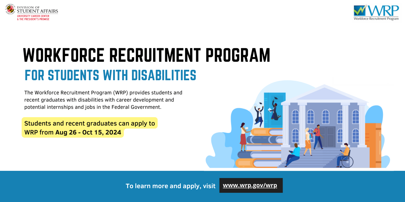 Workforce Recruitment Program for Students with Disabilities | University Career Center & The ...